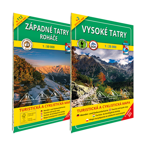 Turistické mapy VKÚ Harmanec - Čarovné-Slovensko.sk